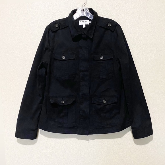 Frame Denim | Jackets & Coats | Frame Denim Cotton Jacket | Poshmark